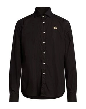 LA MARTINA Shirt Size Cotton - Black