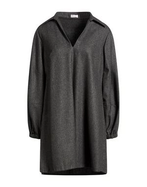 Brunello Cucinelli Mini Dress In Wool And Cashmere