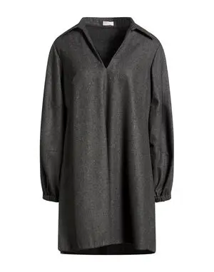 Brunello Cucinelli Mini Dress In Wool And Cashmere