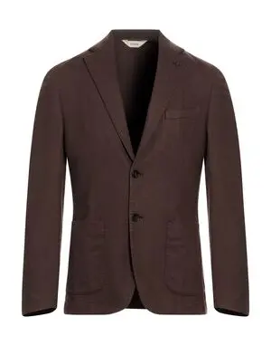 PAOLONI Blazer Dark Size Virgin Wool, Polyamide, Elastane