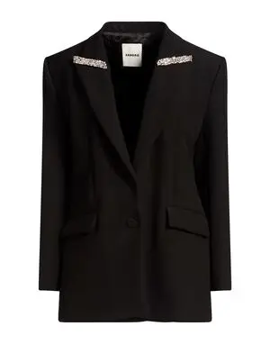 Sandro Blazer Size Polyester, Wool