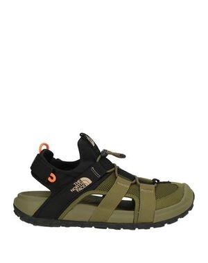 The North Face Sandals Military Size Textile Fibers - Green