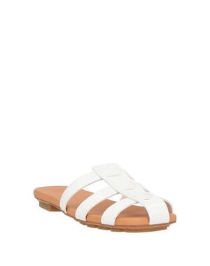 ODISSI Calfskin Sandals - White