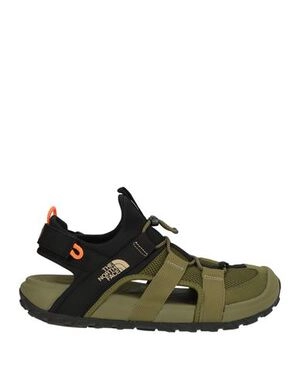 The North Face Sandals Military Size Textile Fibers - Green