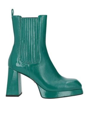 GIORGIO FABIANI GIORGIO FABIANI Leather Ankle Boots Green