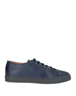 Santoni Sneakers Size Leather - Navy