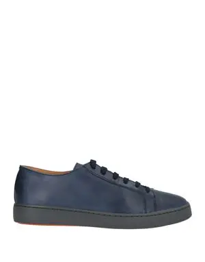 Santoni Sneakers Size Leather