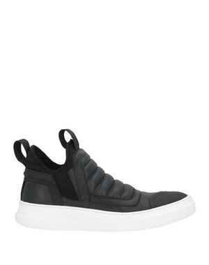 BRUNO BORDESE Leather High-top Sneakers - Black