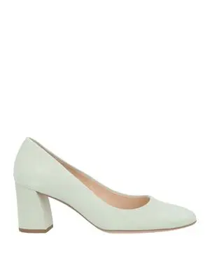 HOGL Light Suede Block Heel Pumps