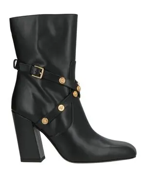 Versace Leather Ankle Boots