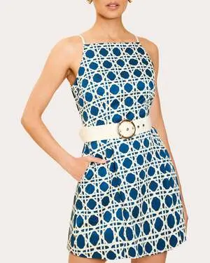 Mestiza New York Havana Belted Mini Dress