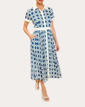 Mestiza New York Billie Twill Pleated Shirt Dress