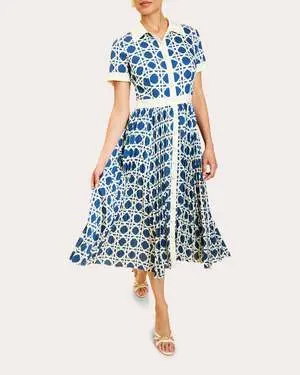 Mestiza New York Billie Twill Pleated Shirt Dress