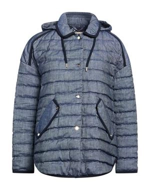 Herno Puffer Size Linen, Cotton, Elastane - Blue