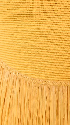 Aje Florentia Raffia Maxi Dress