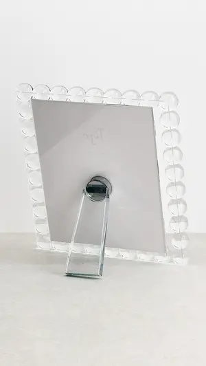 TIZO DESIGN Crystal Glass Bubble Frame 8x10