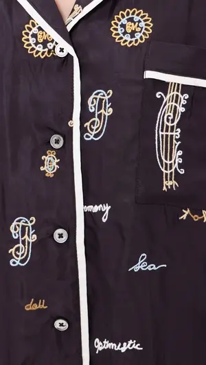 Sea Juliet Embroidered Top