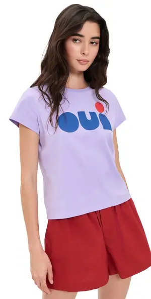Clare V. Out Oui Classic Tee