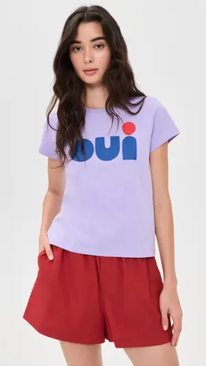Clare V. Out Oui Classic Tee