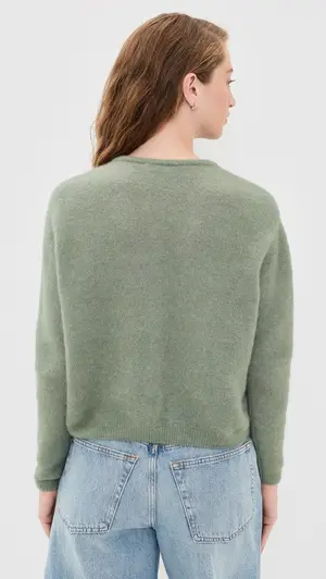 American Vintage Vitow Alpaca Wool Blend Cardigan