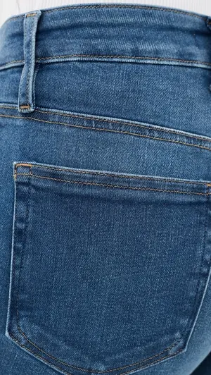 Good American Soft Tech Good Legs Straight Jeans