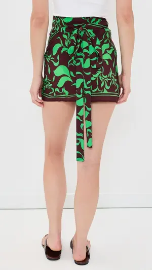 Chan Luu Liana Mini Wrap Skirt