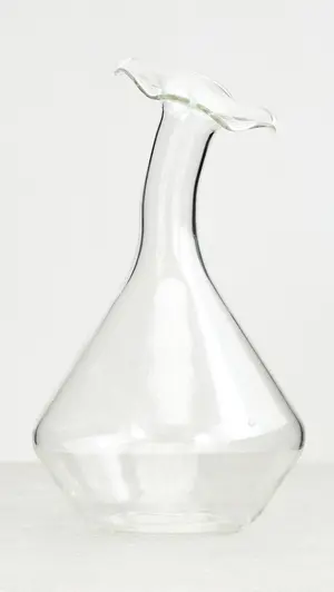 TIZO DESIGN Glass Angled Neck Large Vase