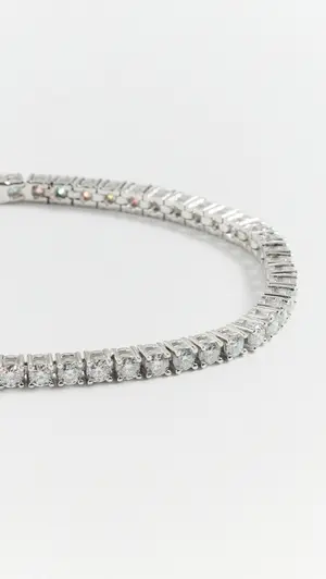 HEAVEN MAYHEM Lab Grown Tennis Bracelet