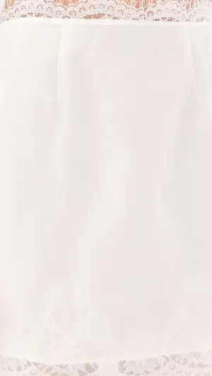 Aje Ophelia Lace Silk Skirt