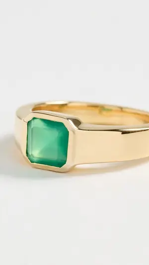 Shashi Pinky Signet Ring