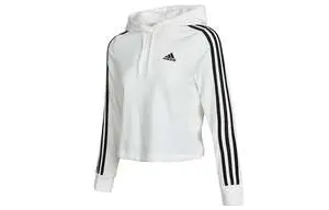 Adidas 3-stripes Cropped Hoodie