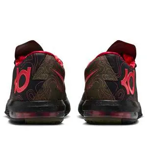 Nike Kd 6 "meteorology - Black/atomic Red/medium Olive