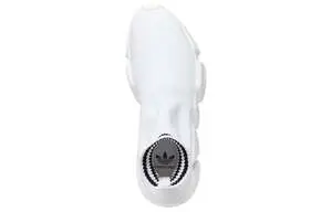 Balenciaga X Adidas Originals Speed 1.0 Sock Sneakers - White/black