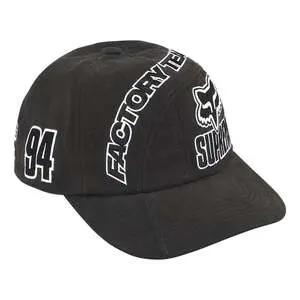 Supreme X Fox Racing 6-panel - Black