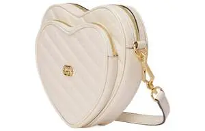 Gucci Interlocking G Mini Heart Shoulder Bag