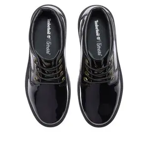Timberland Stone Street Waterproof Platform Patent Leather Boots