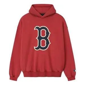 Fear Of God Sox Sport Hoodie - Red