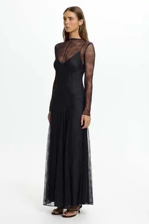 Significant Other Esha Long Sleeve Maxi Dress