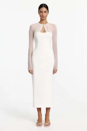 Significant Other Clementine Long Sleeve Dress - Ivory