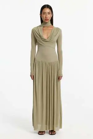 Significant Other Nirvana Long Sleeve Maxi Dress - Willow