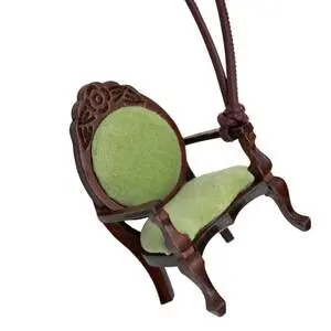 ABSURDE Velvet Chair Bag Charm - Green