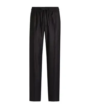 Dolce & Gabbana Drawstring Trousers - Black