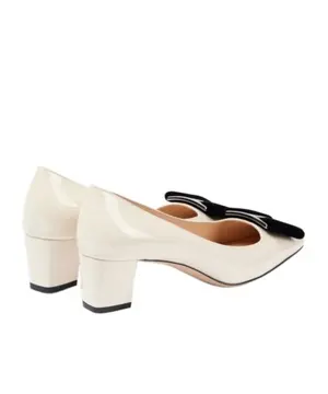 TOM FORD Audrey 55 Bow-detail Patent Leather Pumps