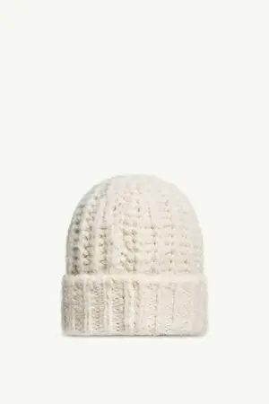 Moncler Logo Embroidered Beanie
