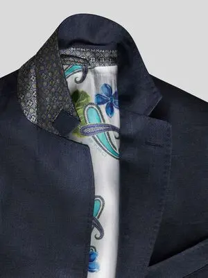 Etro Floral Printed Single-breasted Blazer