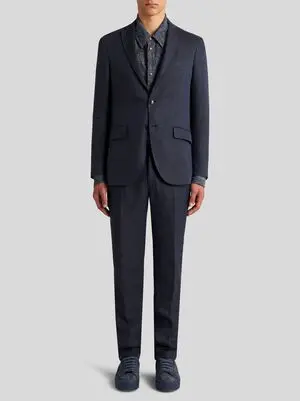 Etro Floral Printed Single-breasted Blazer
