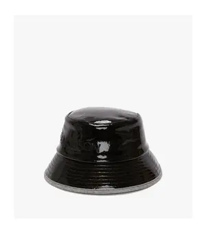J.W.ANDERSON Logo Embroidered Coated Denim Bucket Hat