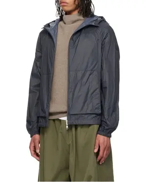 Moncler Lamo Zip-up Hooded Jacket