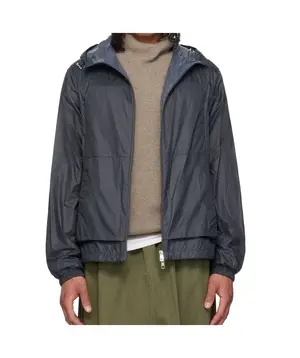 Moncler Lamo Zip-up Hooded Jacket