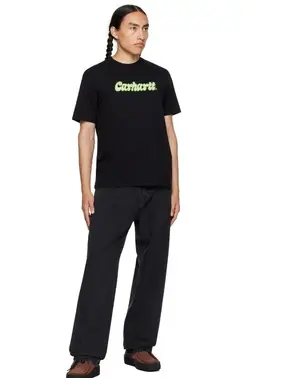 Carhartt Wip Logo Patch Wide Leg Jeans